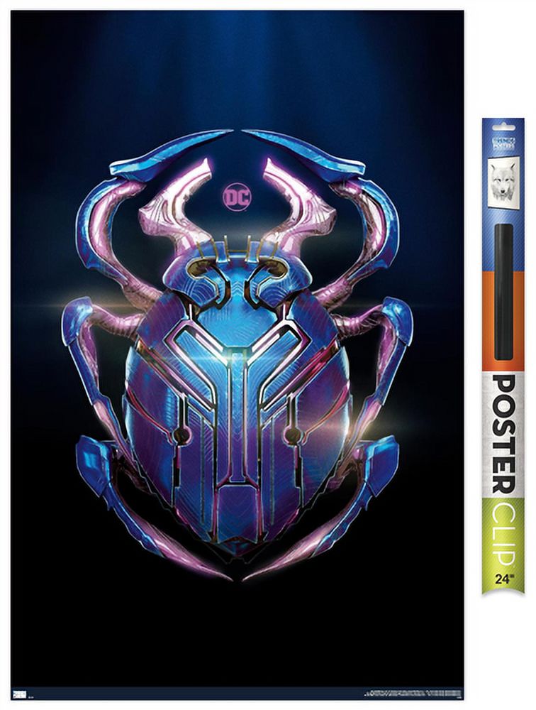 DC Comics Movie Blue Beetle - Scarab Teaser One Sheet Wall Poster, 22. ...