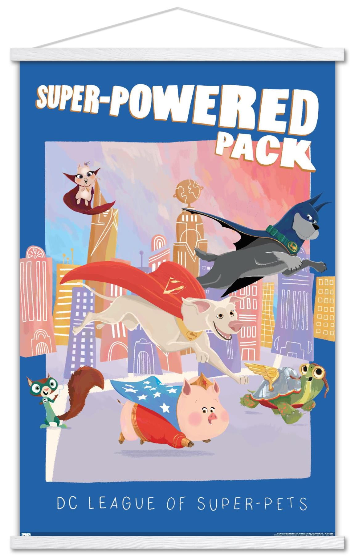 DC Comics Movie DC League of Super-Pets - Super-Powered Pack Wall ...