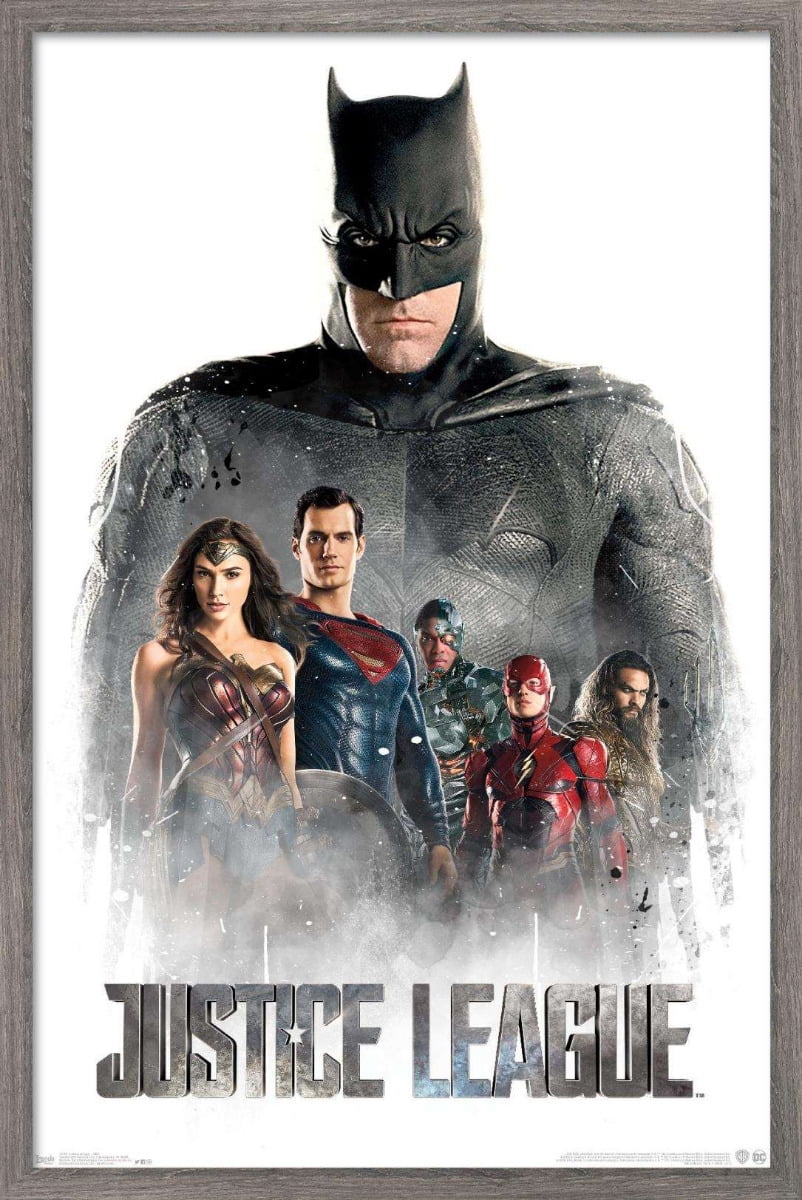 DC Comics Movie - Justice League - Characters in Mist Wall Poster, 22. ...