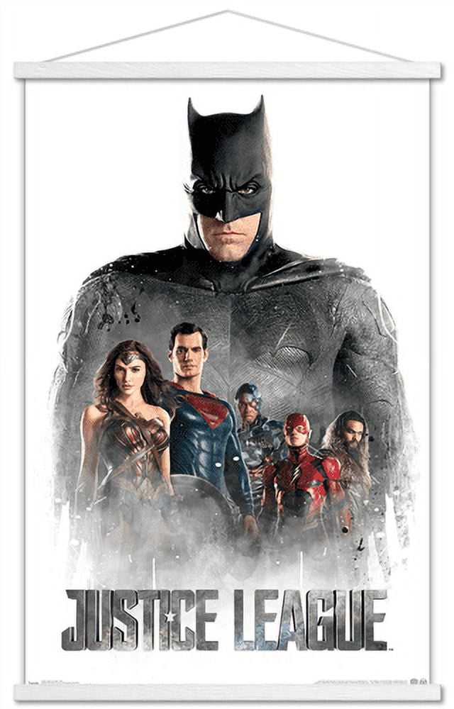 DC Comics Movie - Justice League - Characters in Mist Wall Poster with ...