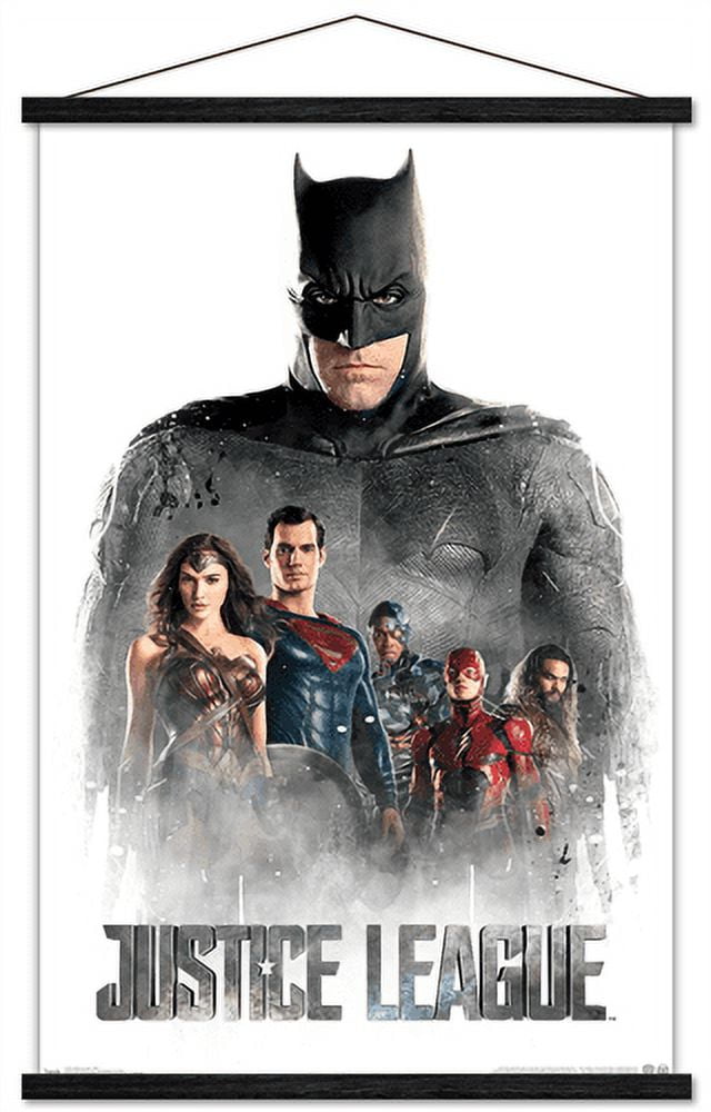 DC Comics Movie - Justice League - Characters in Mist Wall Poster with ...