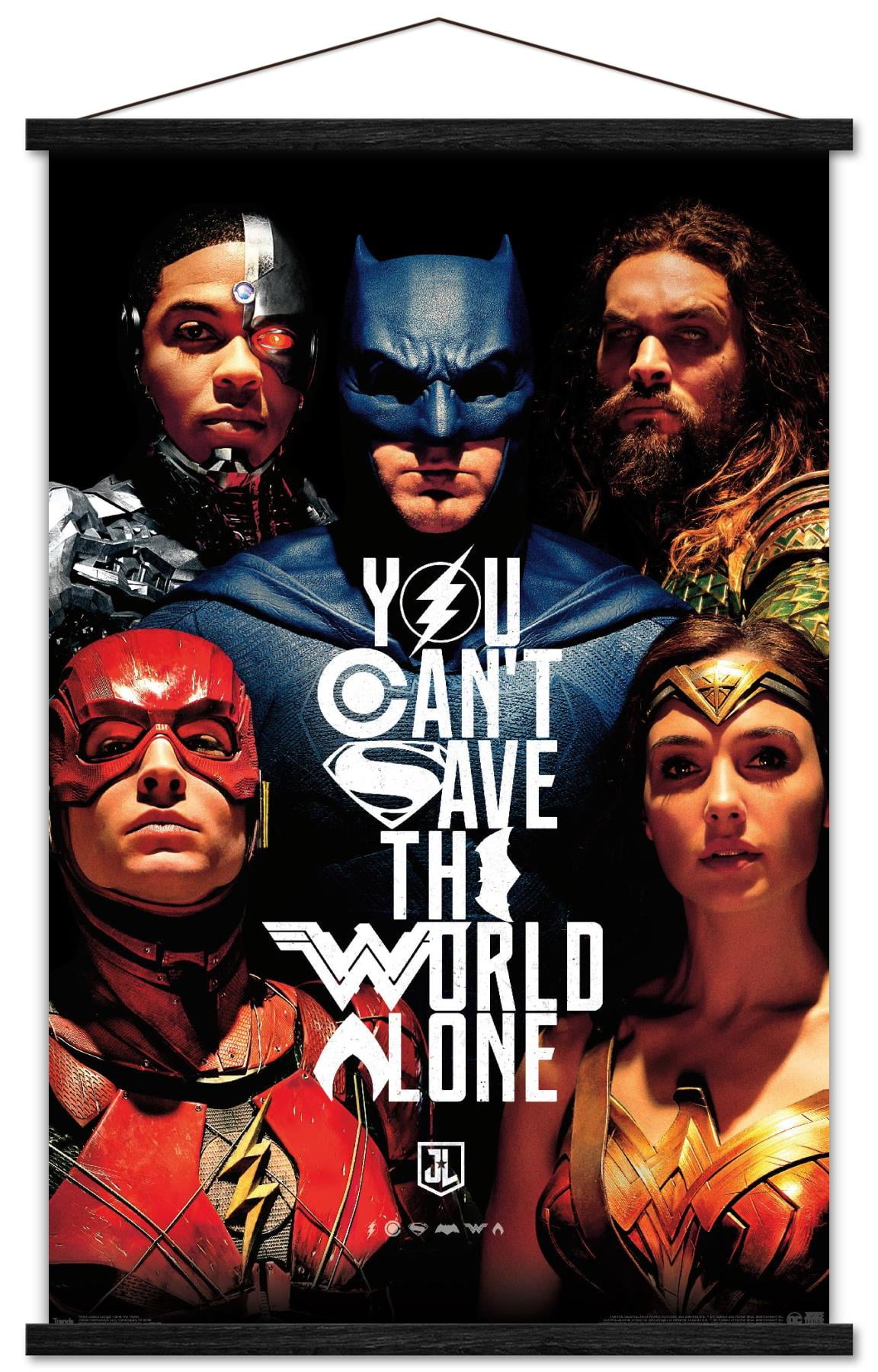 DC Comics Movie - Justice League - Save The World Wall Poster with ...
