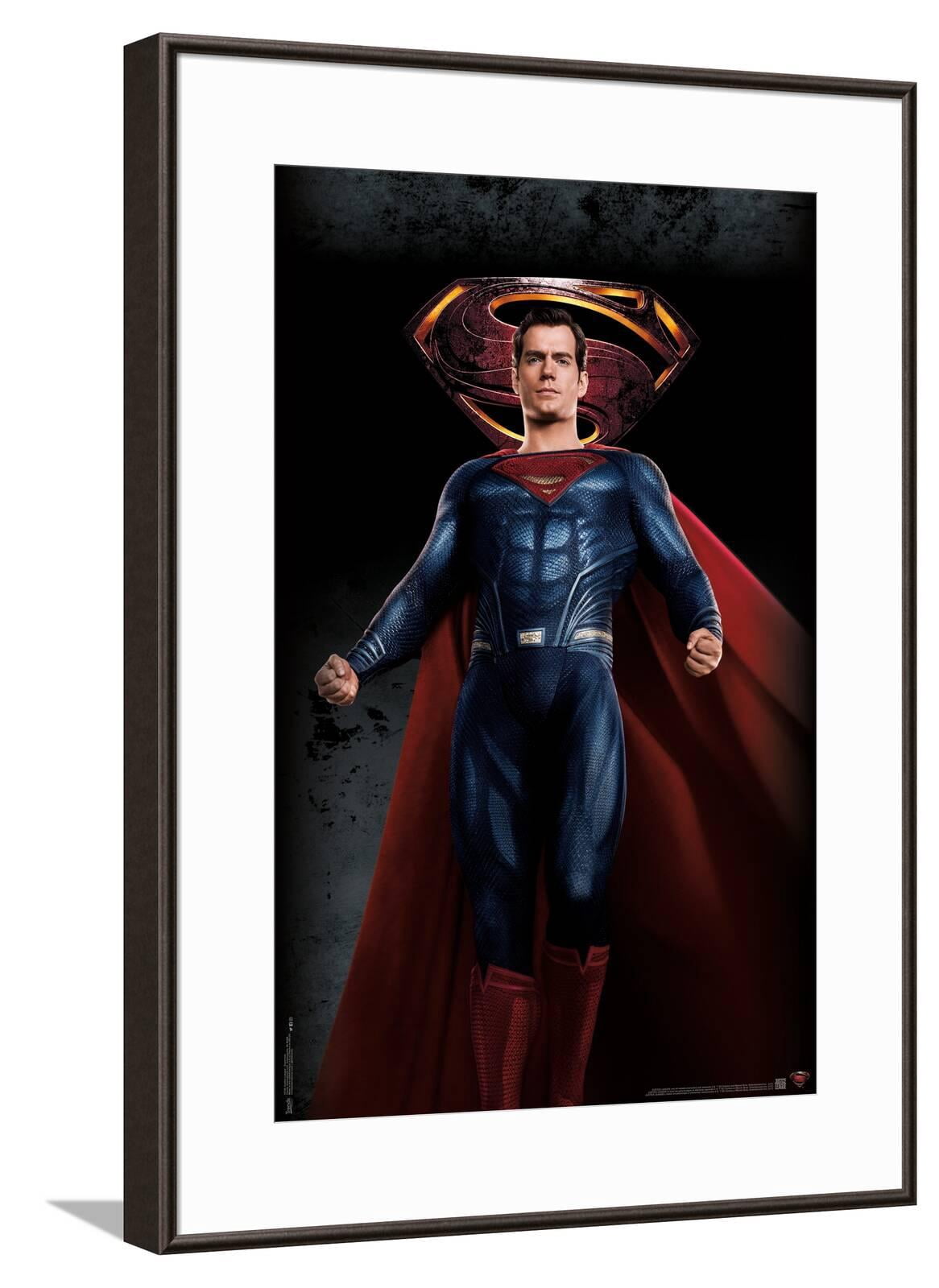 DC Comics Movie Justice League - Superman Canvas Wall Poster, 14.725" x ...