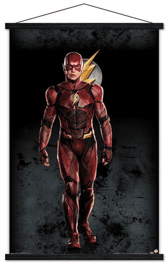 DC Comics Movie - Justice League - The Flash Wall Poster with Magnetic ...