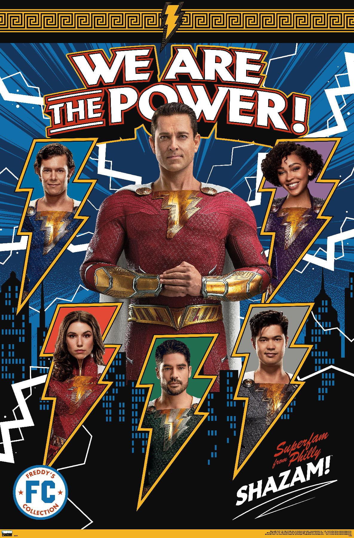 DC Comics Movie Shazam! Fury of the Gods - Family Wall Poster, 22.375 ...