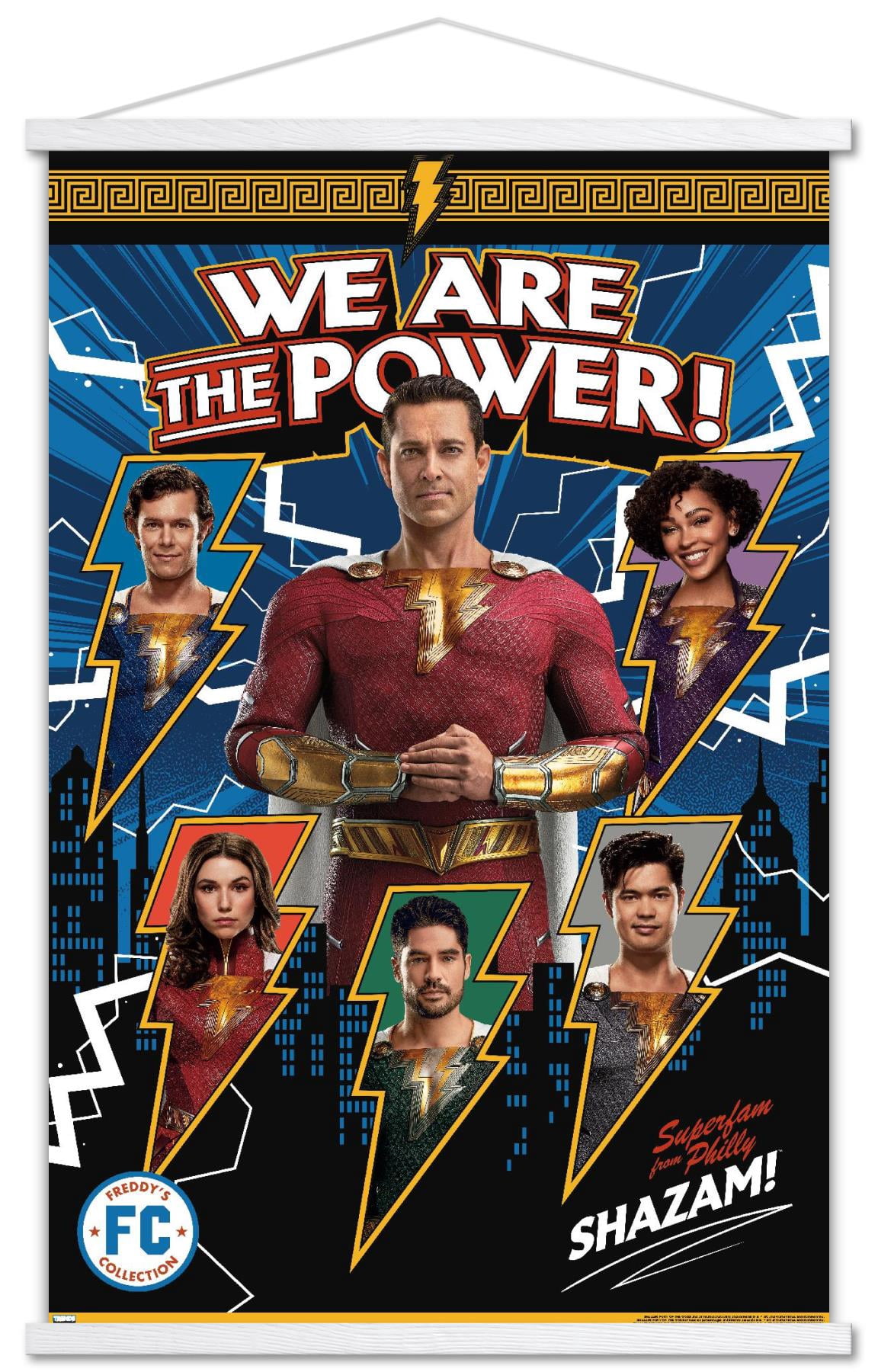 DC Comics Movie Shazam! Fury of the Gods - Family Wall Poster with ...