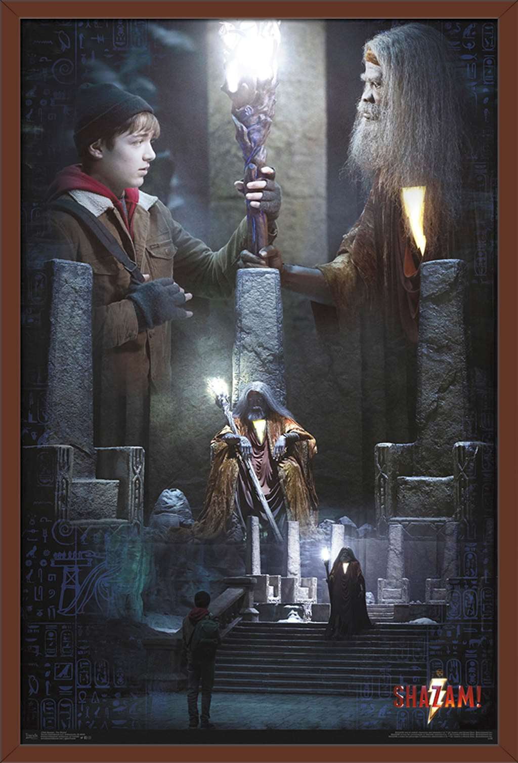 DC Comics Movie - Shazam - The Wizard Wall Poster, 22.375" x 34 ...