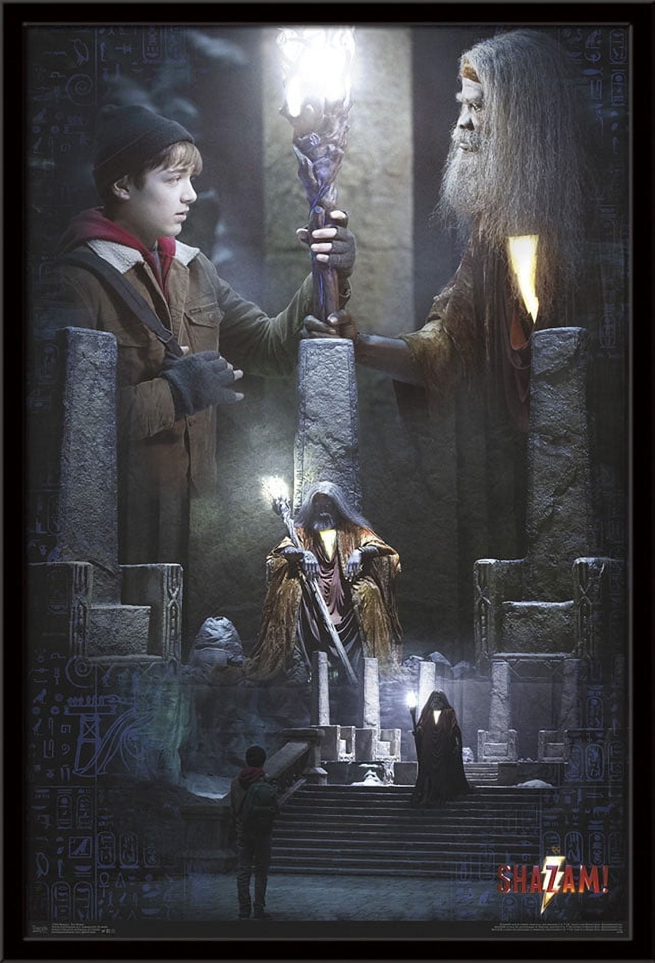 DC Comics Movie - Shazam - The Wizard Wall Poster, 22.375" x 34 ...