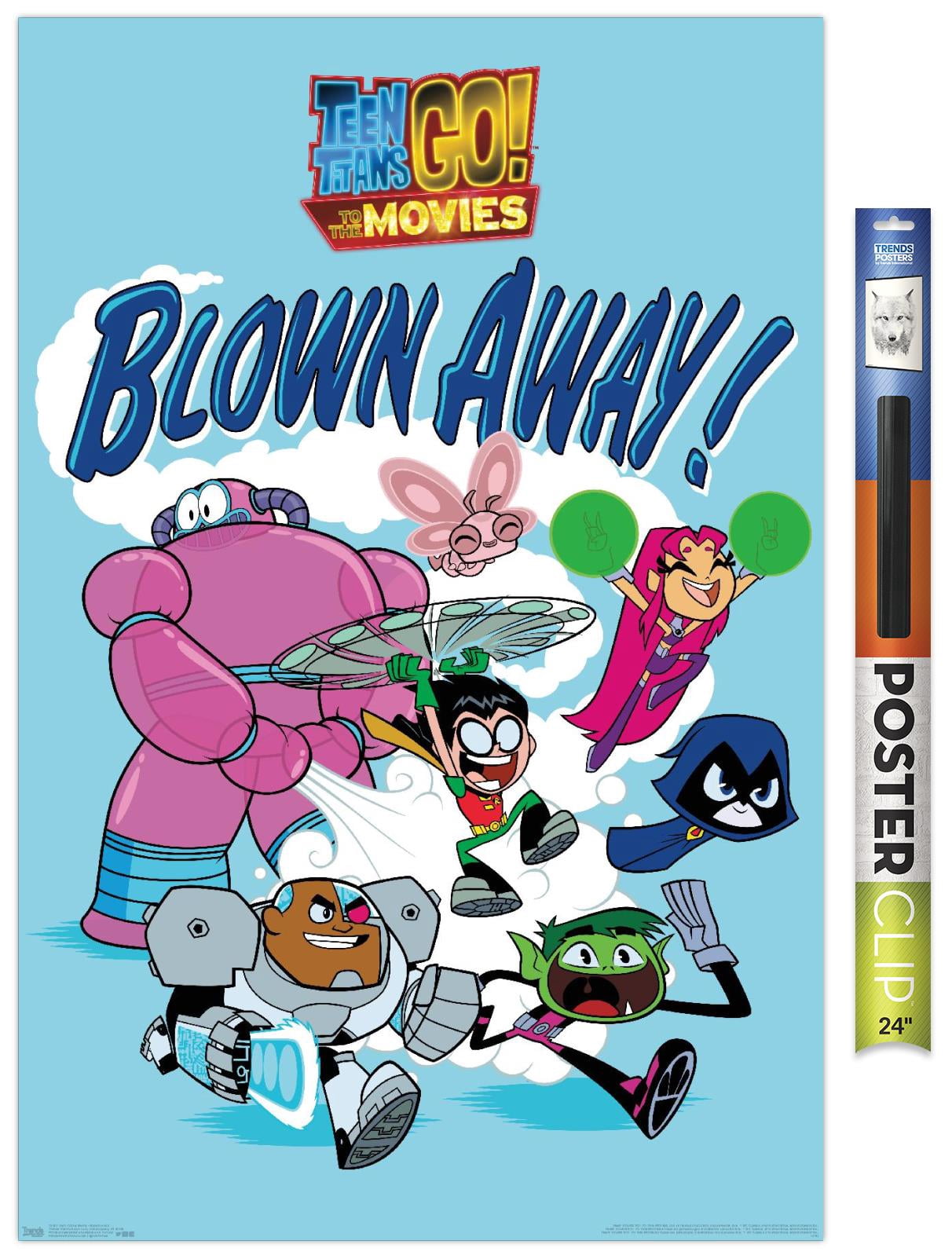 DC Comics Movie - Teen Titans Go! To The Movies - Blown Away Wall ...