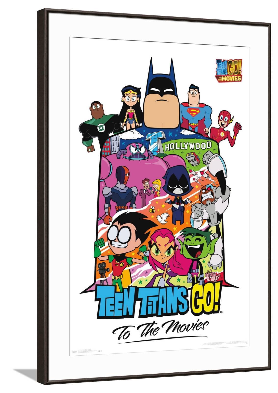 DC Comics Movie Teen Titans Go! To The Movies - Collage Canvas Wall ...