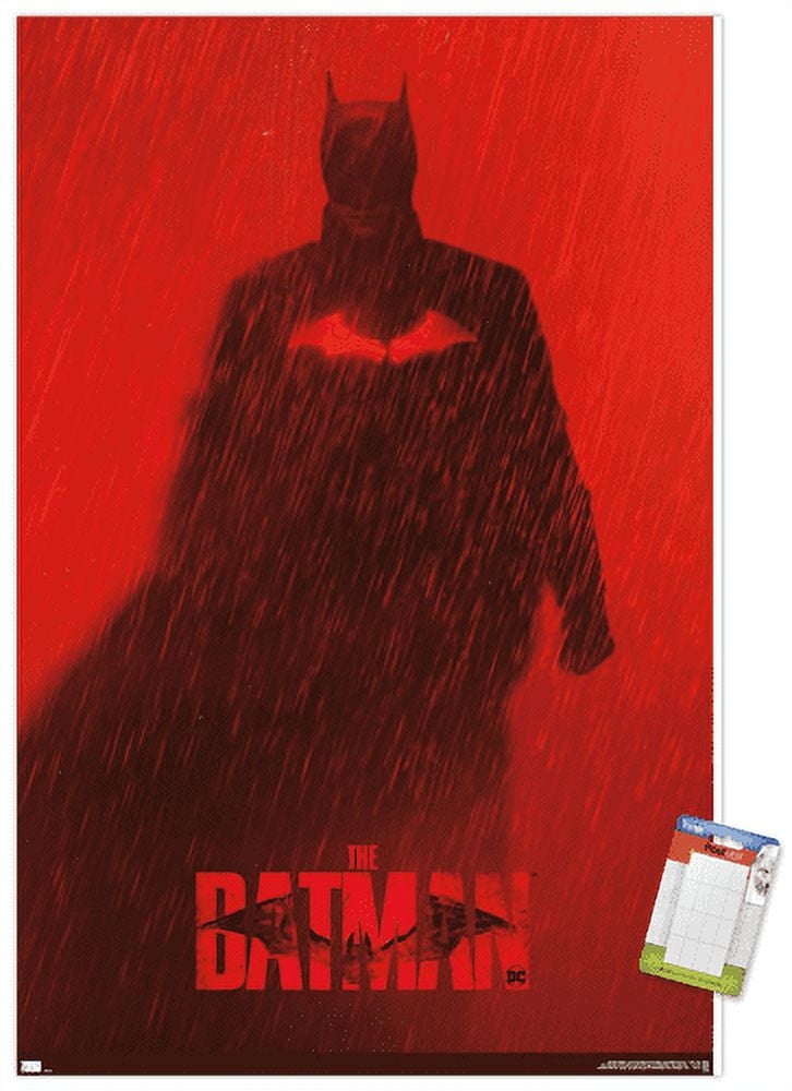 DC Comics Movie The Batman - Batman Teaser One Sheet Wall Poster, 14. ...
