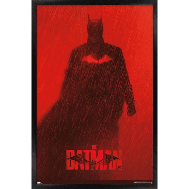 DC Comics Movie The Batman - Batman Teaser One Sheet Wall Poster, 22. ...
