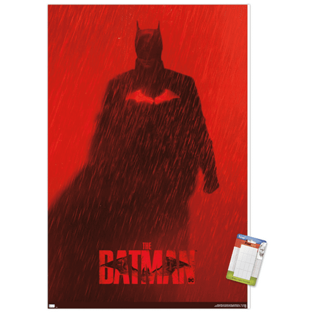 DC Comics Movie The Batman - Batman Teaser One Sheet Wall Poster, 22. ...
