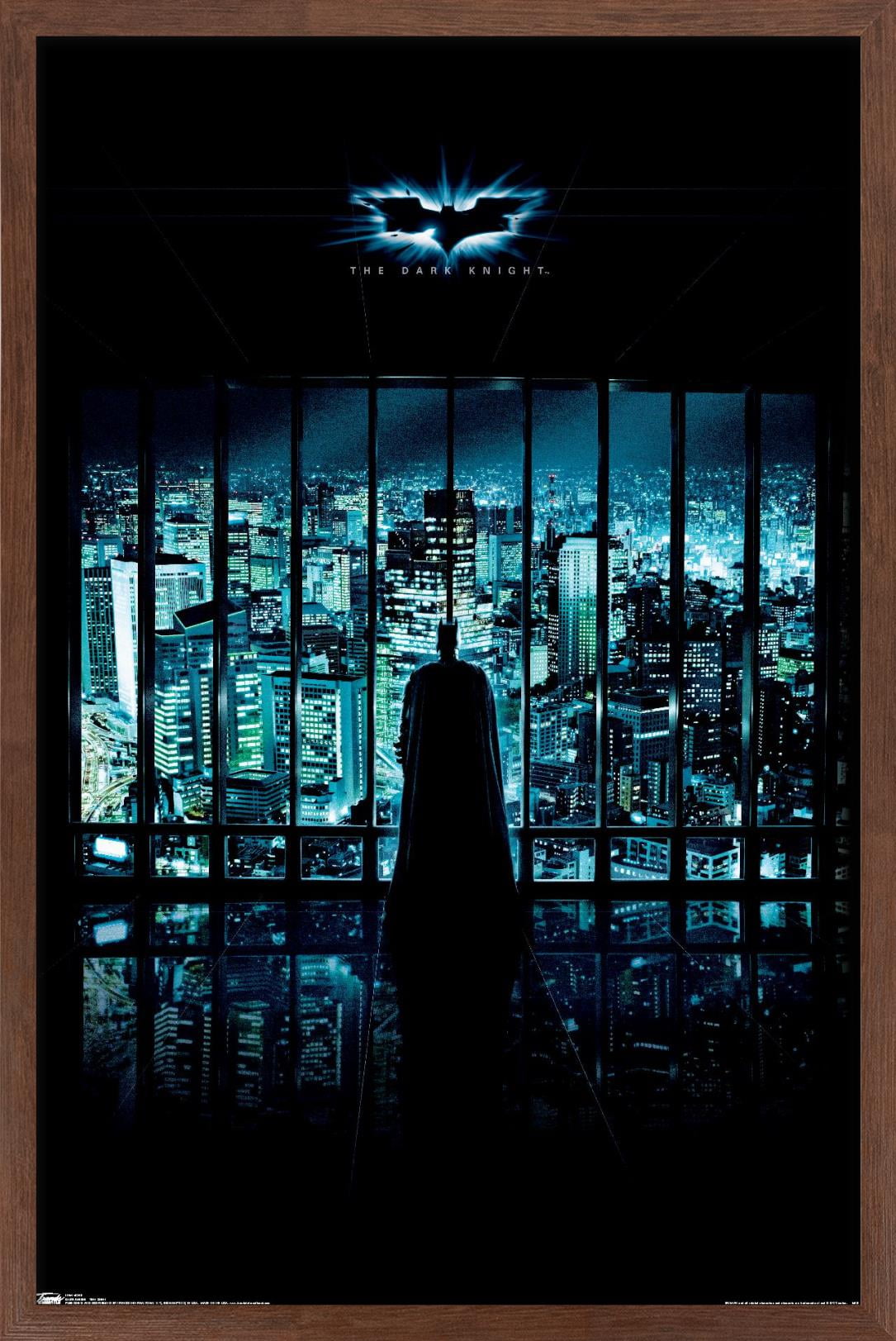 DC Comics Movie - The Dark Knight - Batman VIew Of The City One Sheet ...