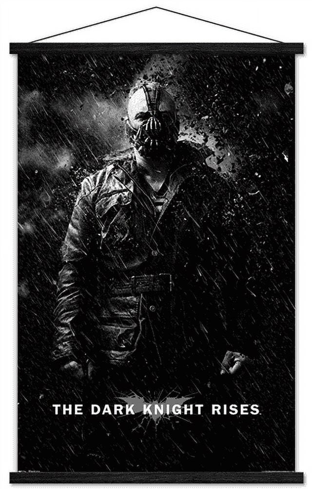 DC Comics Movie - The Dark Knight Rises - Bane Rain Wall Poster with ...
