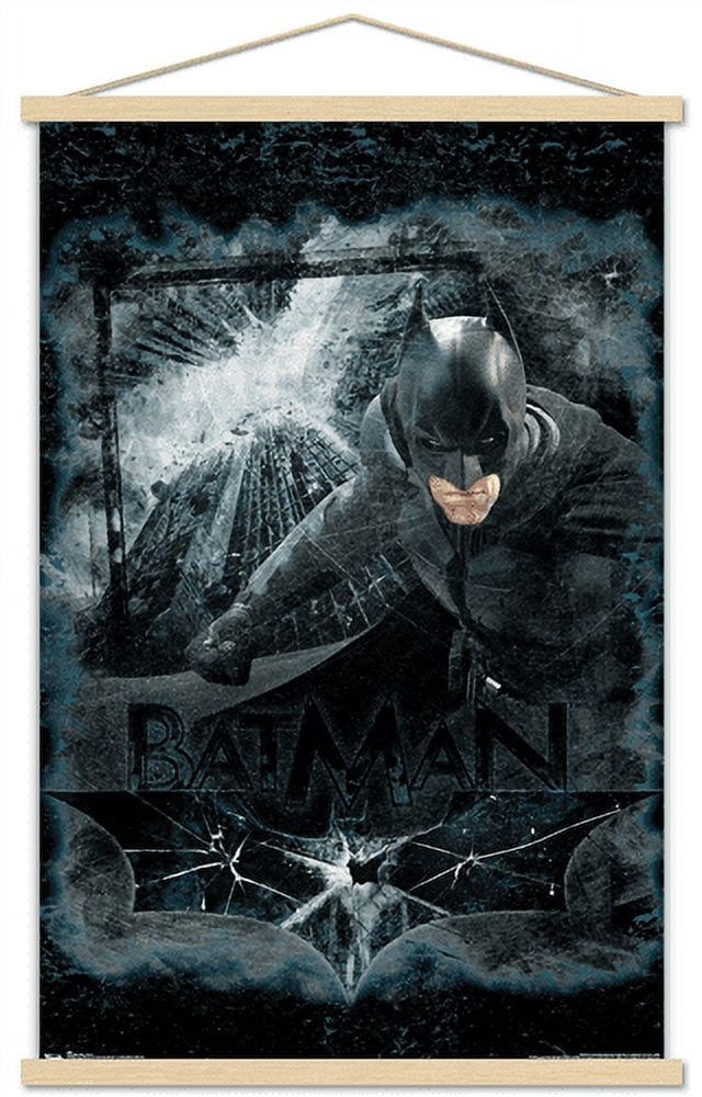 DC Comics Movie - The Dark Knight Rises - Batman Wall Poster with ...