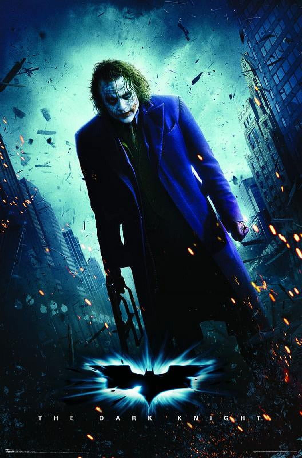 DC Comics Movie - The Dark Knight - The Joker - One Sheet Wall Poster ...