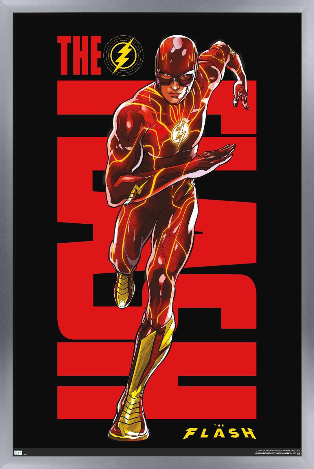 DC Comics Movie The Flash - Barry Allen Wall Poster, 14.725" x 22.375 ...