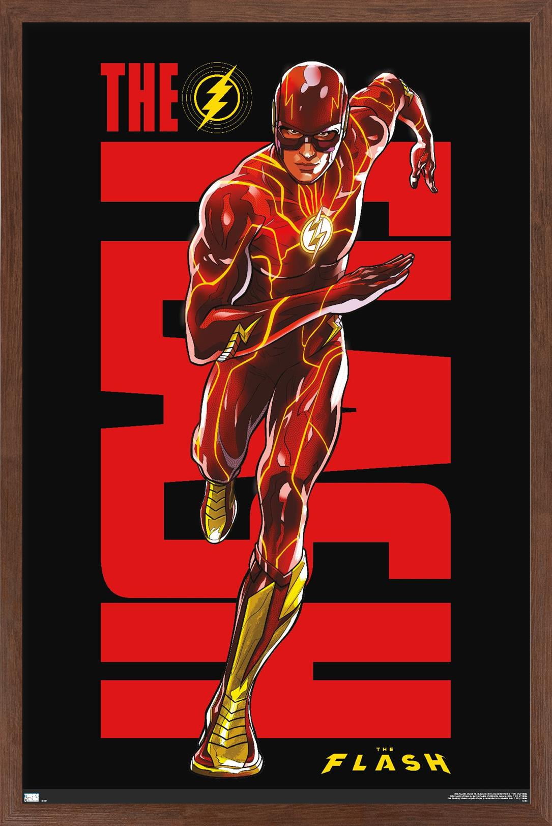 DC Comics Movie The Flash - Barry Allen Wall Poster, 22.375" x 34 ...