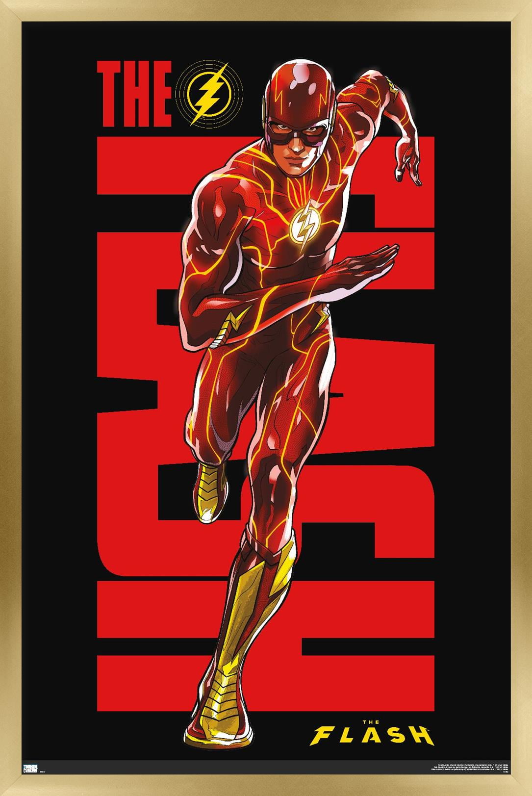 DC Comics Movie The Flash - Barry Allen Wall Poster, 22.375" x 34 ...