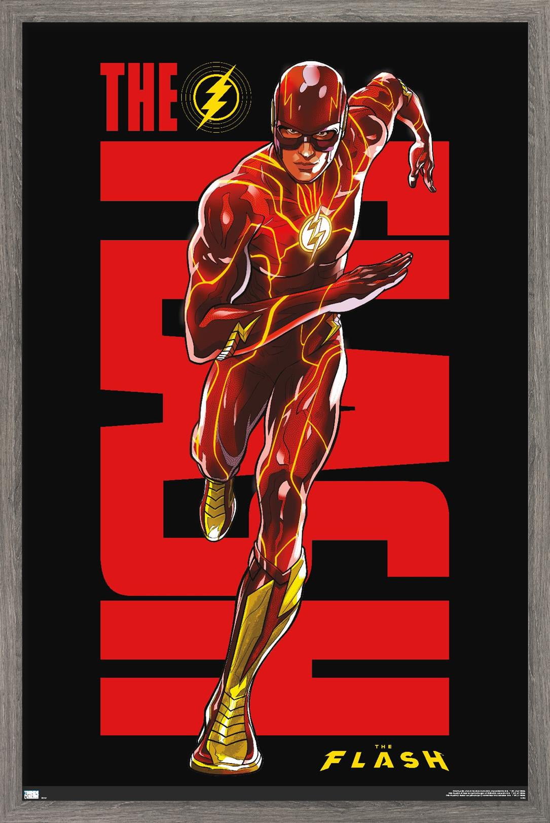 DC Comics Movie The Flash - Barry Allen Wall Poster, 22.375" x 34 ...