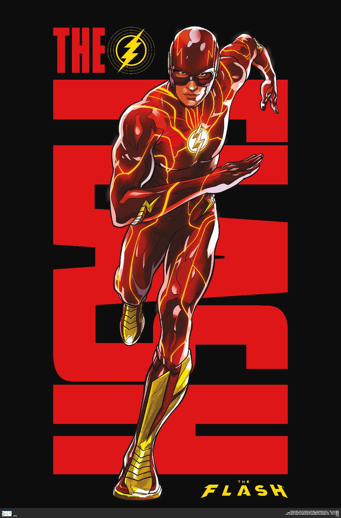 DC Comics Movie The Flash - Barry Allen Wall Poster, 22.375" x 34 ...