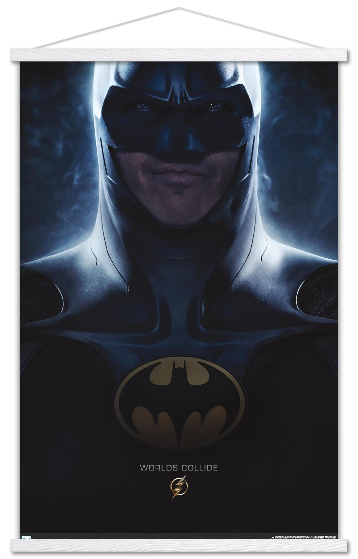 DC Comics Movie The Flash - Batman One Sheet Wall Poster with Magnetic ...