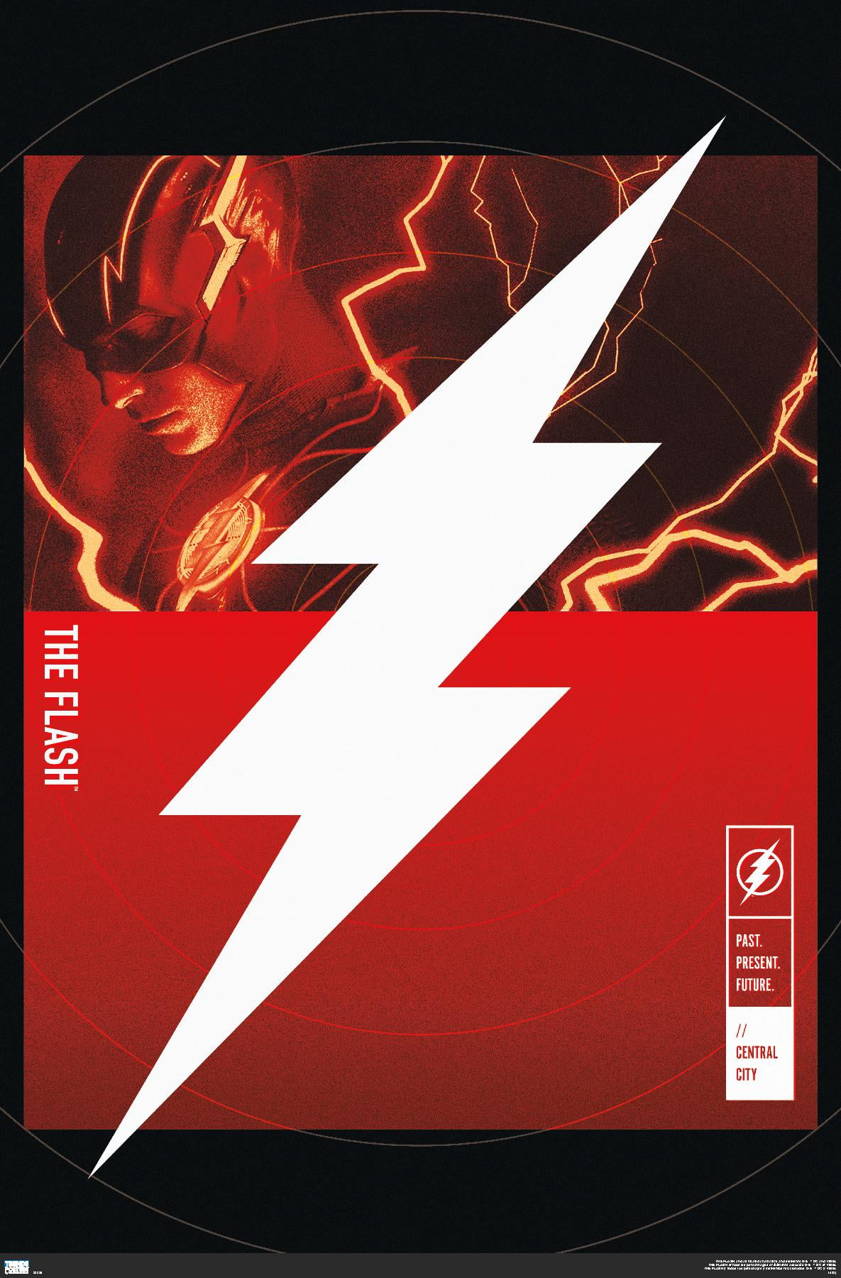 DC Comics Movie The Flash - Colorway Wall Poster, 14.725" x 22.375 ...