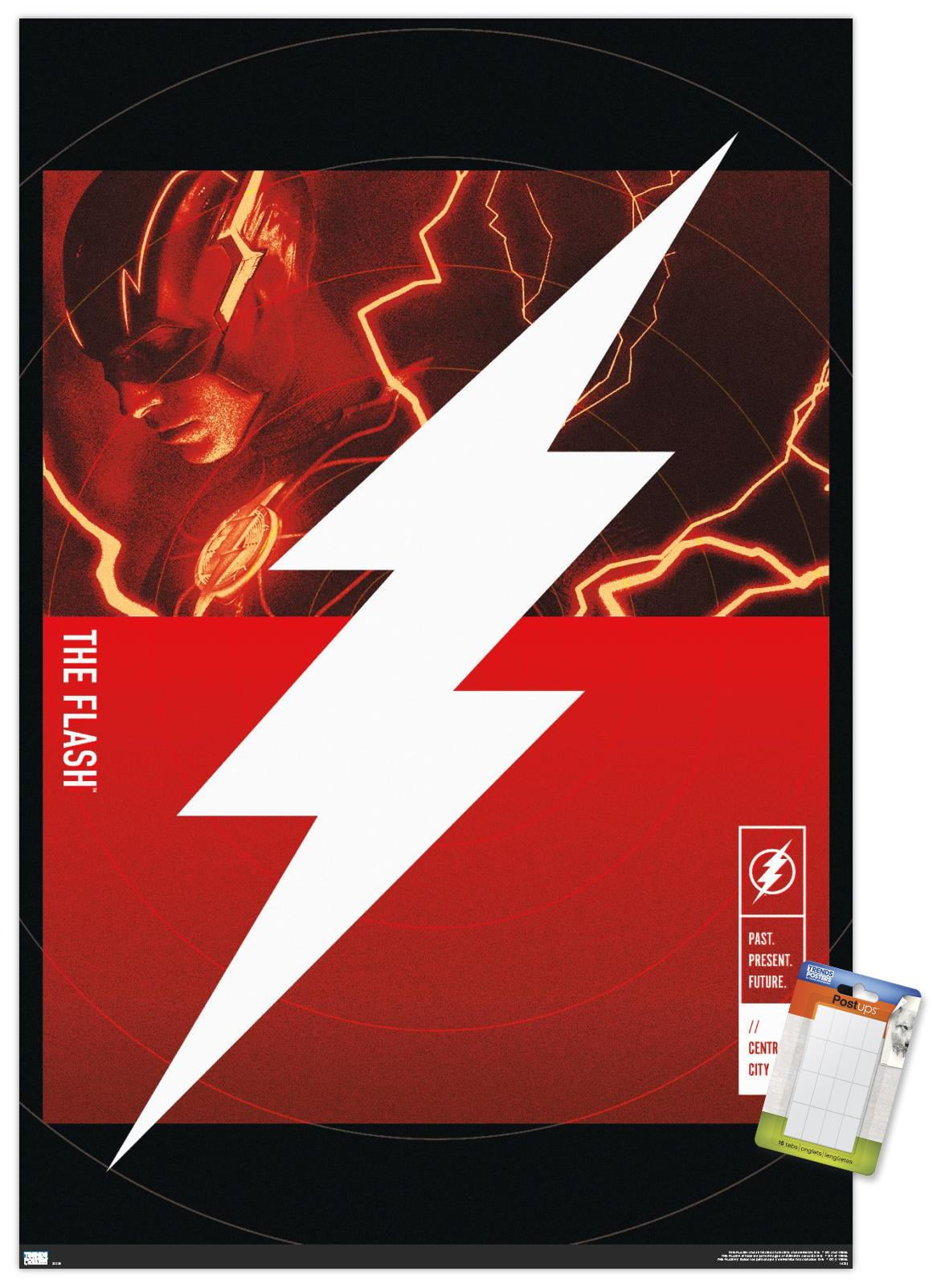 DC Comics Movie The Flash - Colorway Wall Poster, 14.725" x 22.375 ...