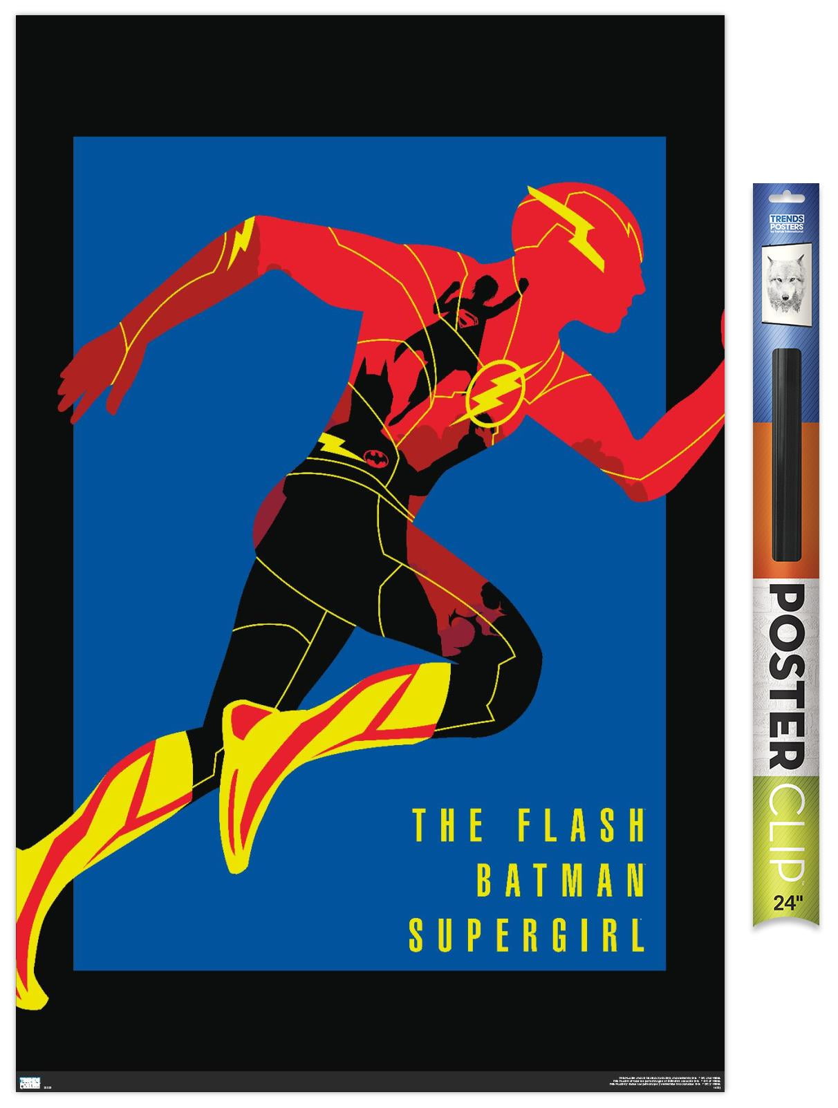 DC Comics Movie The Flash - Heroes Wall Poster, 22.375" x 34" - Walmart.com