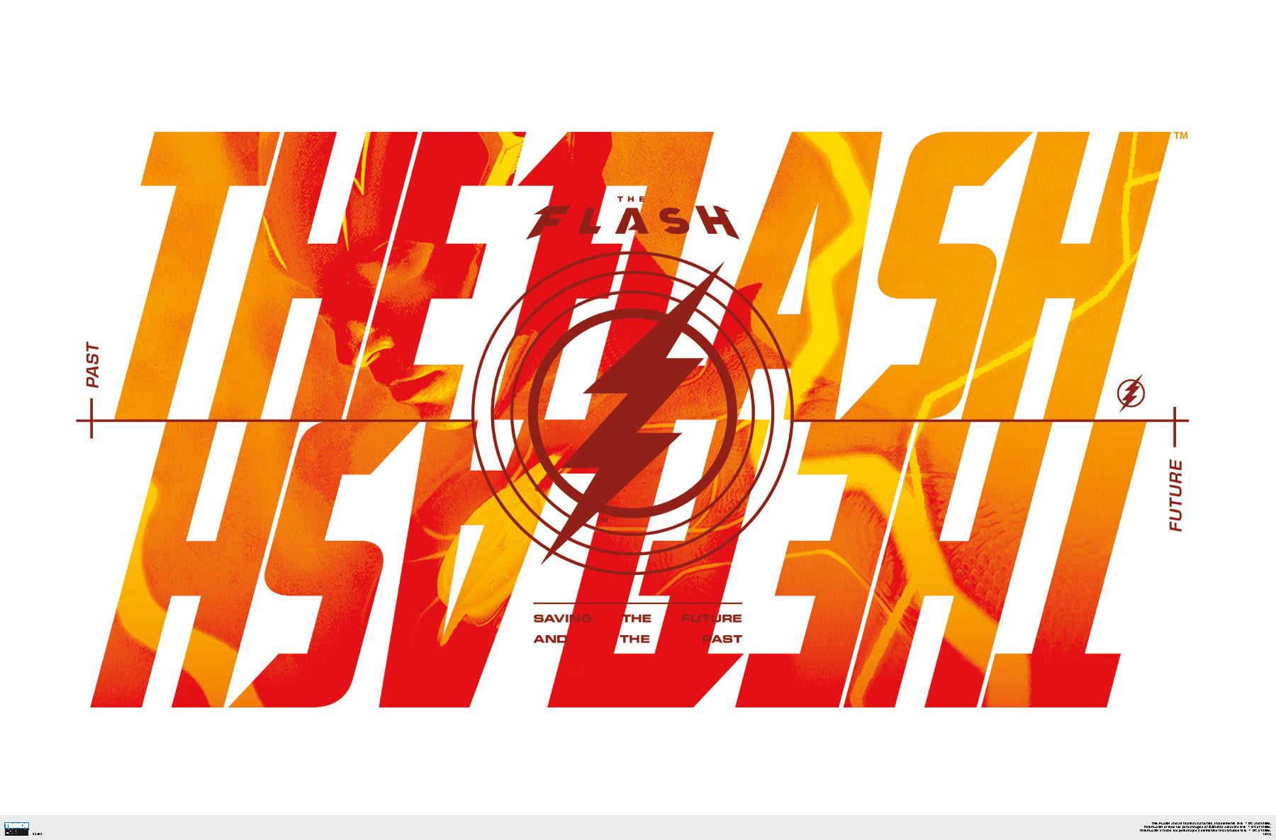 DC Comics Movie The Flash - Reverse Wall Poster, 14.725" x 22.375 ...