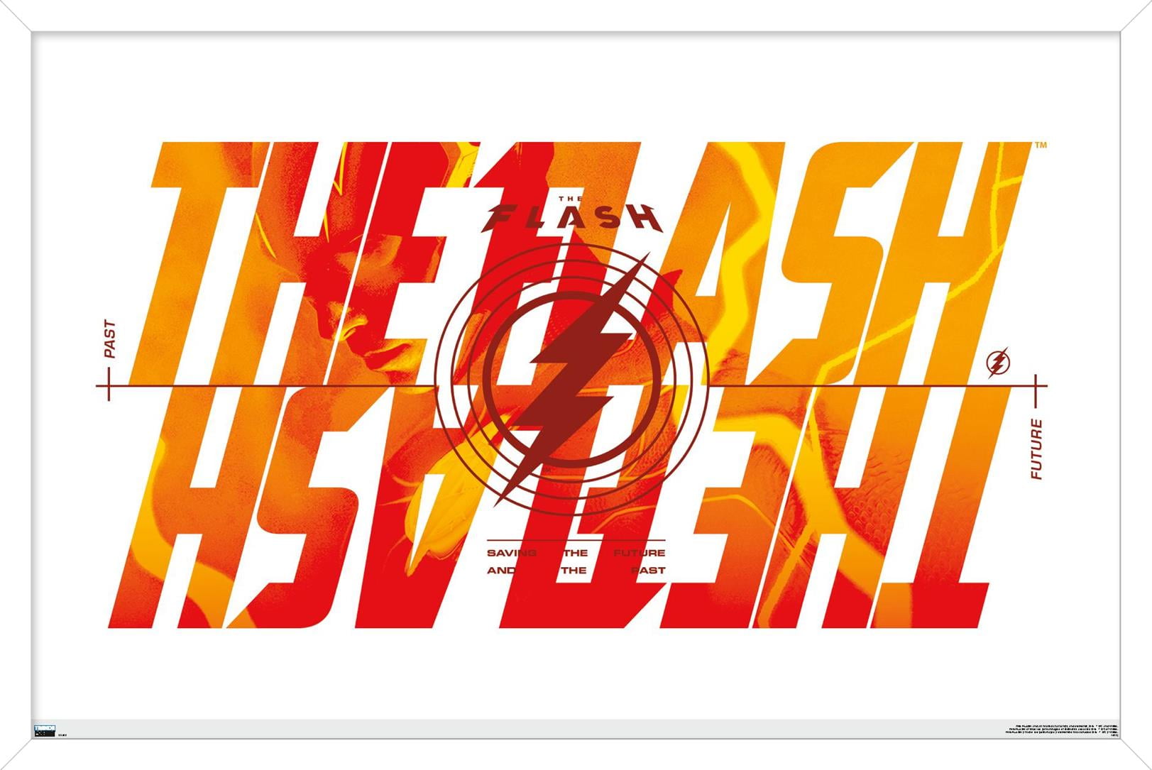 DC Comics Movie The Flash - Reverse Wall Poster, 22.375" x 34" Framed ...