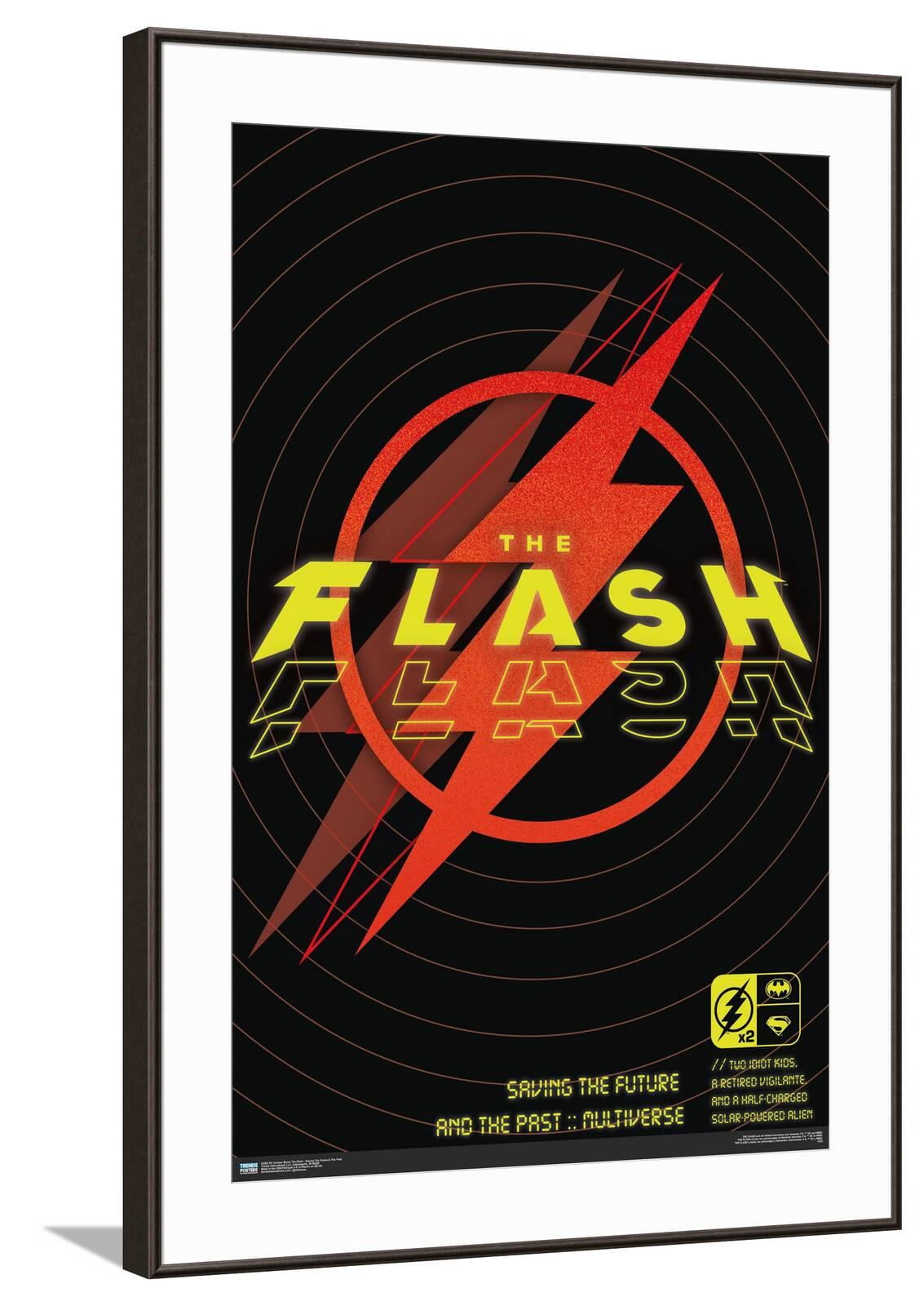 DC Comics Movie The Flash - Saving The Future & The Past Canvas Wall ...