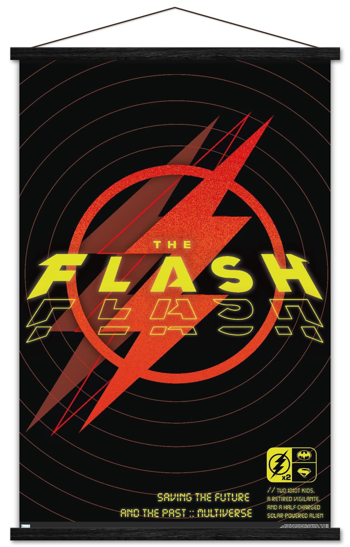DC Comics Movie The Flash - Saving The Future & The Past Wall Poster ...
