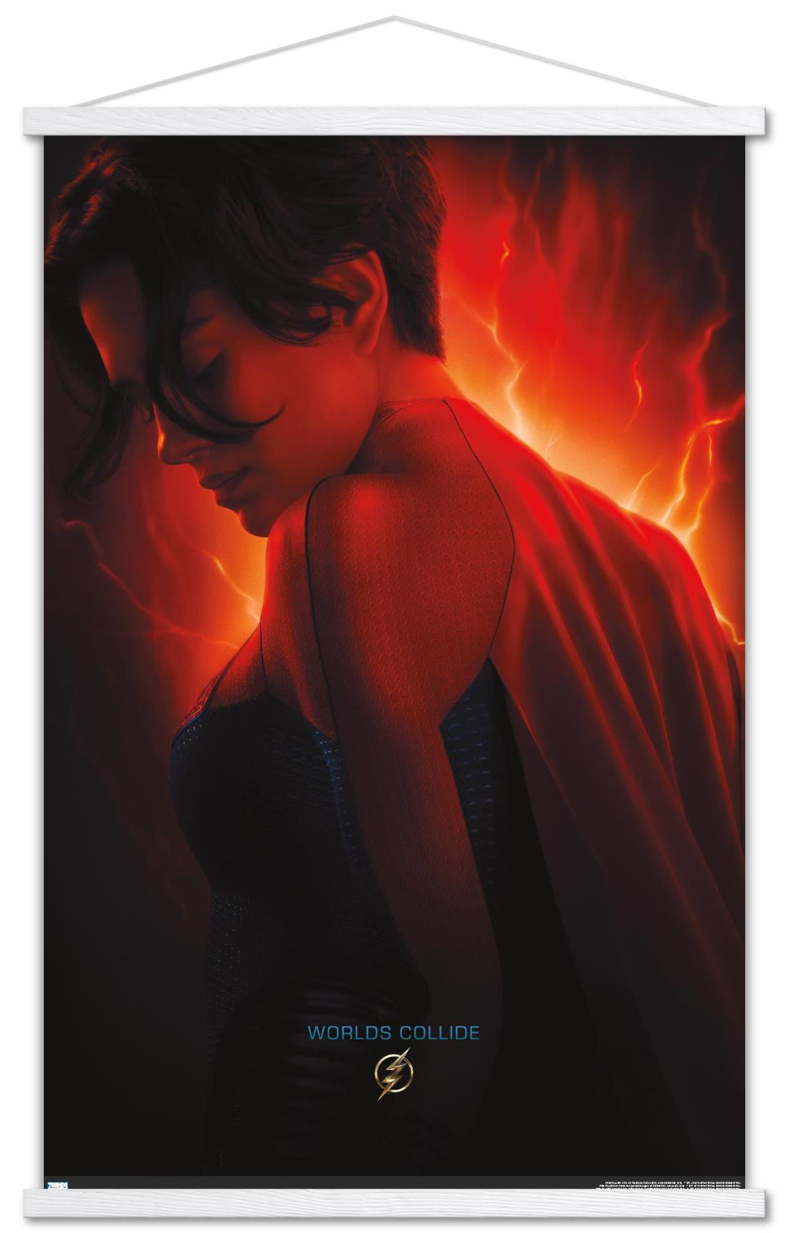 DC Comics Movie The Flash - Supergirl One Sheet Wall Poster with ...