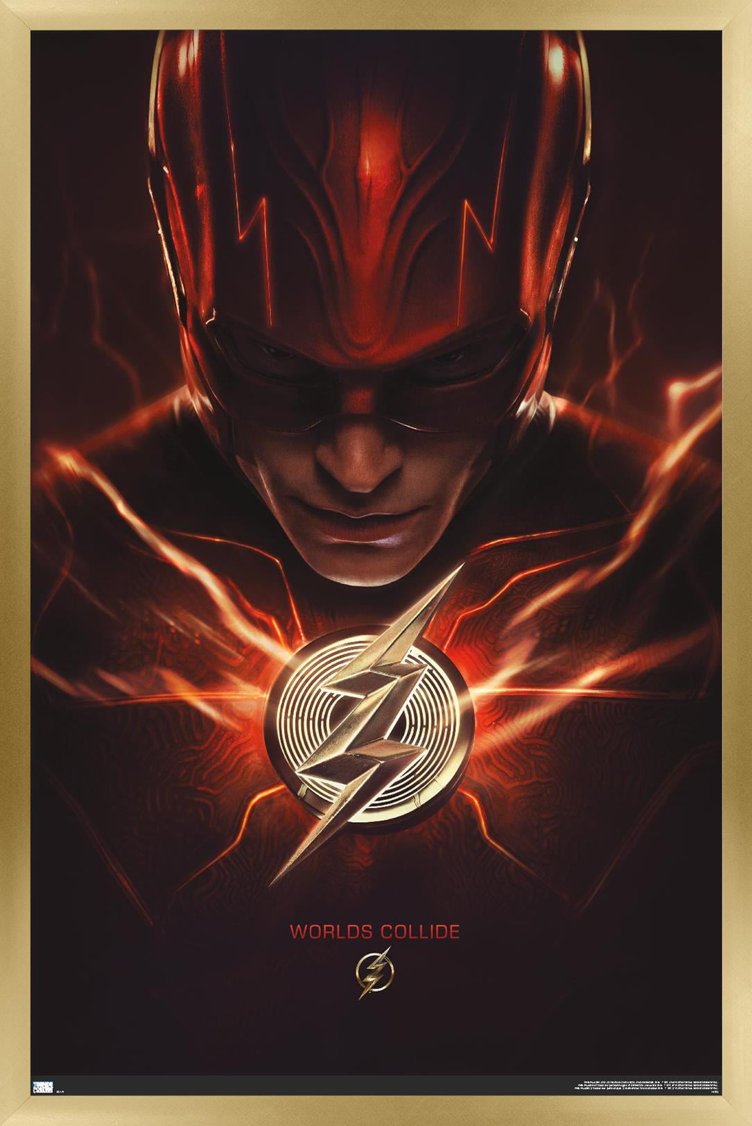 DC Comics Movie The Flash - The Flash One Sheet Wall Poster, 22.375" x ...