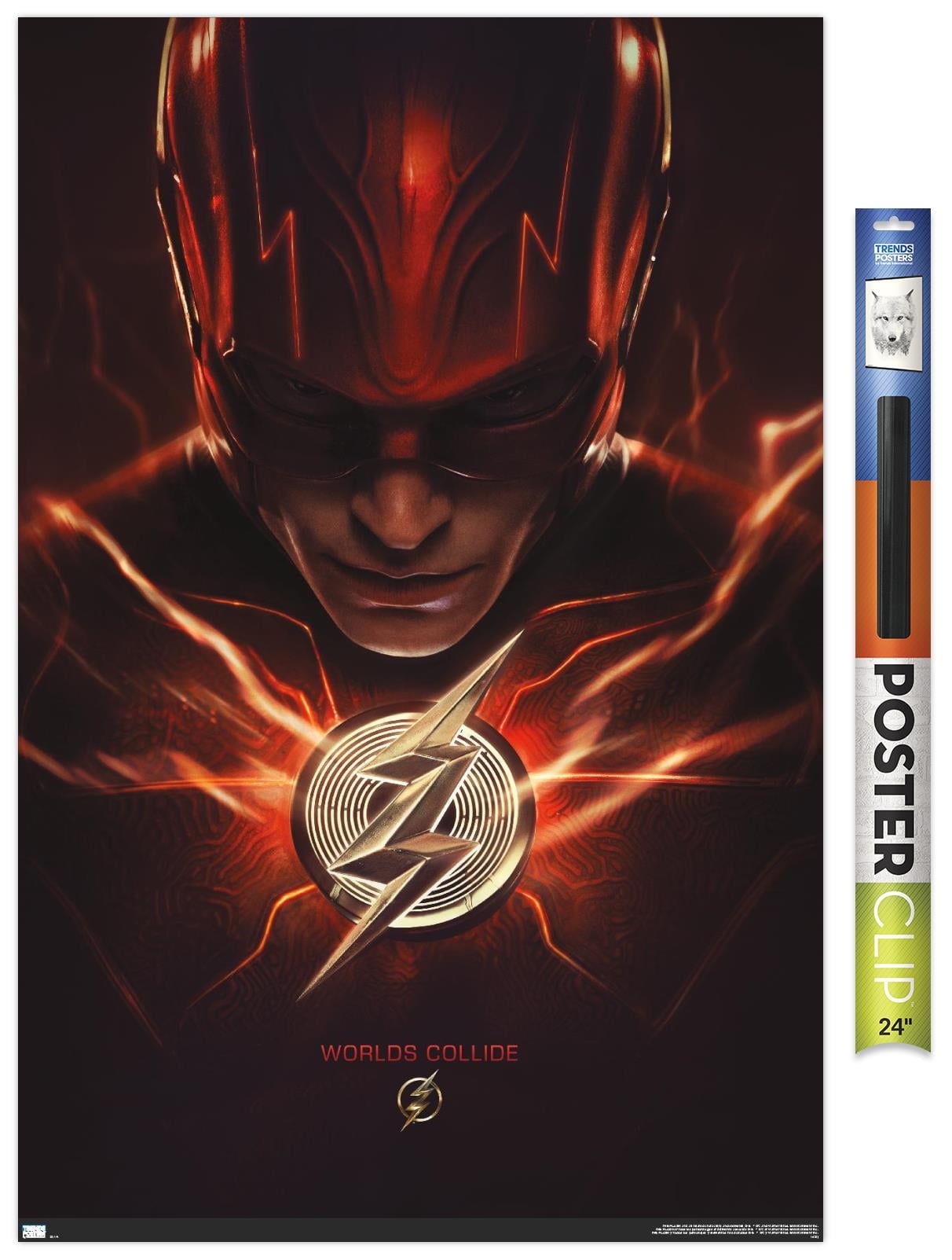DC Comics Movie The Flash - The Flash One Sheet Wall Poster, 22.375" x ...