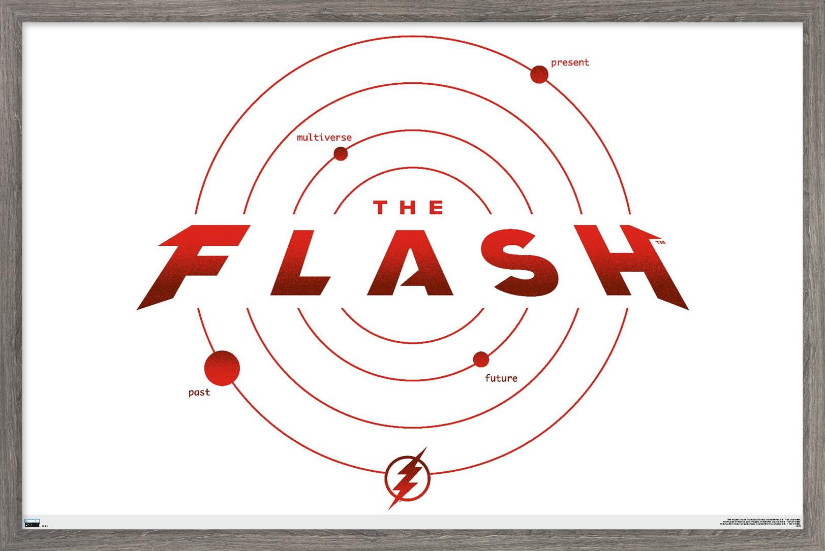DC Comics Movie The Flash - The Timeline Wall Poster, 14.725" x 22.375 ...