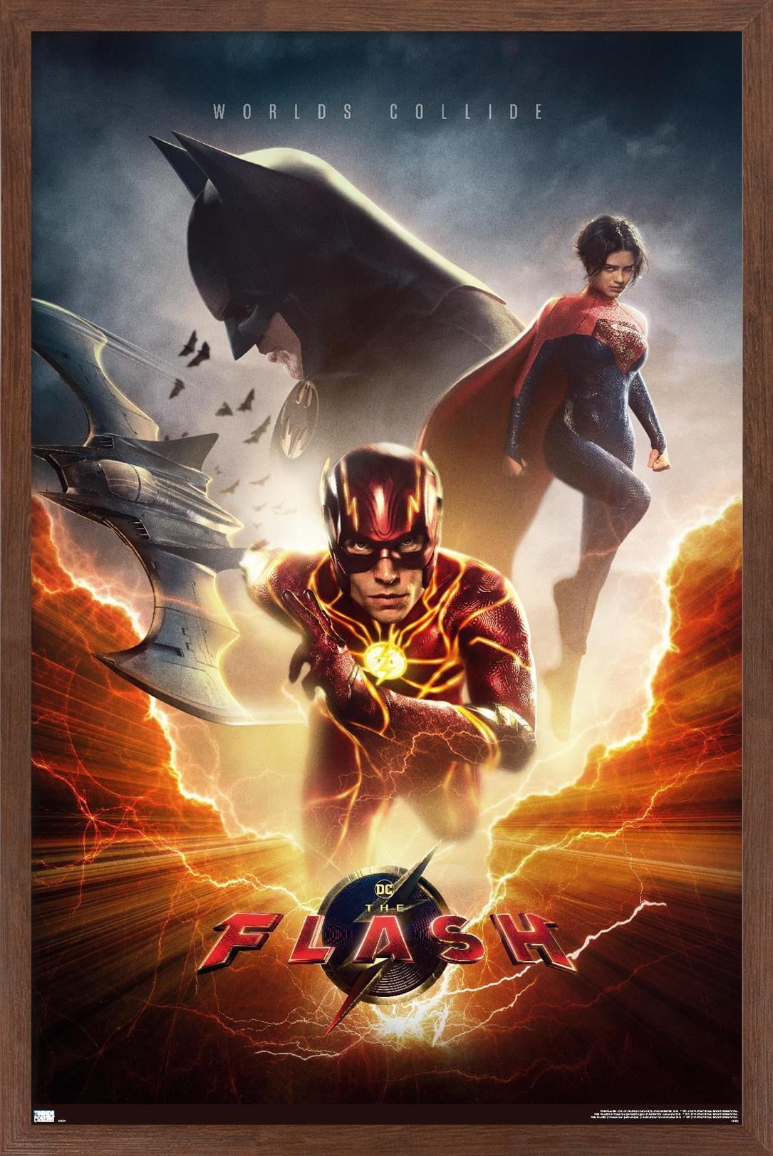 DC Comics Movie The Flash - Trio One Sheet Wall Poster, 14.725" x 22. ...