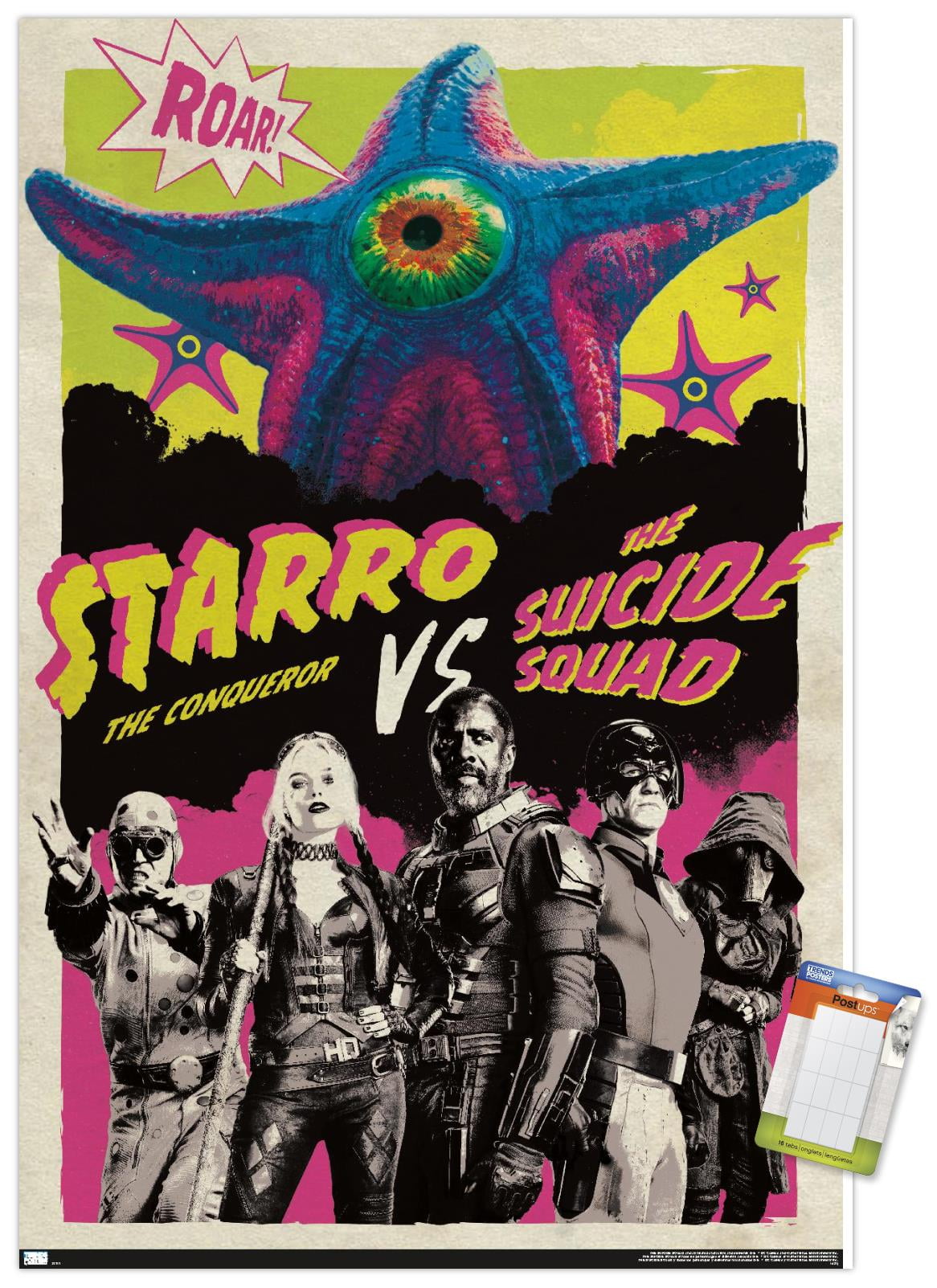 DC Comics Movie The Suicide Squad - Starro The Conqueror Wall Poster ...