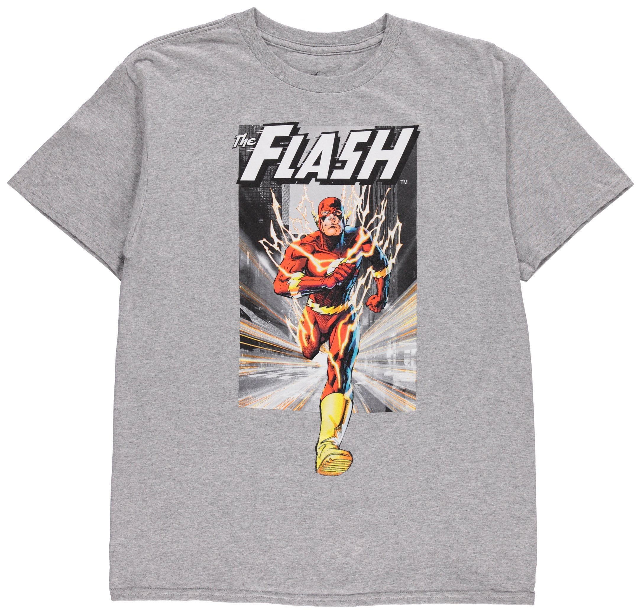 DC Comics Officially Licensed The Flash Superhero Boys T-Shirt for Kids ...