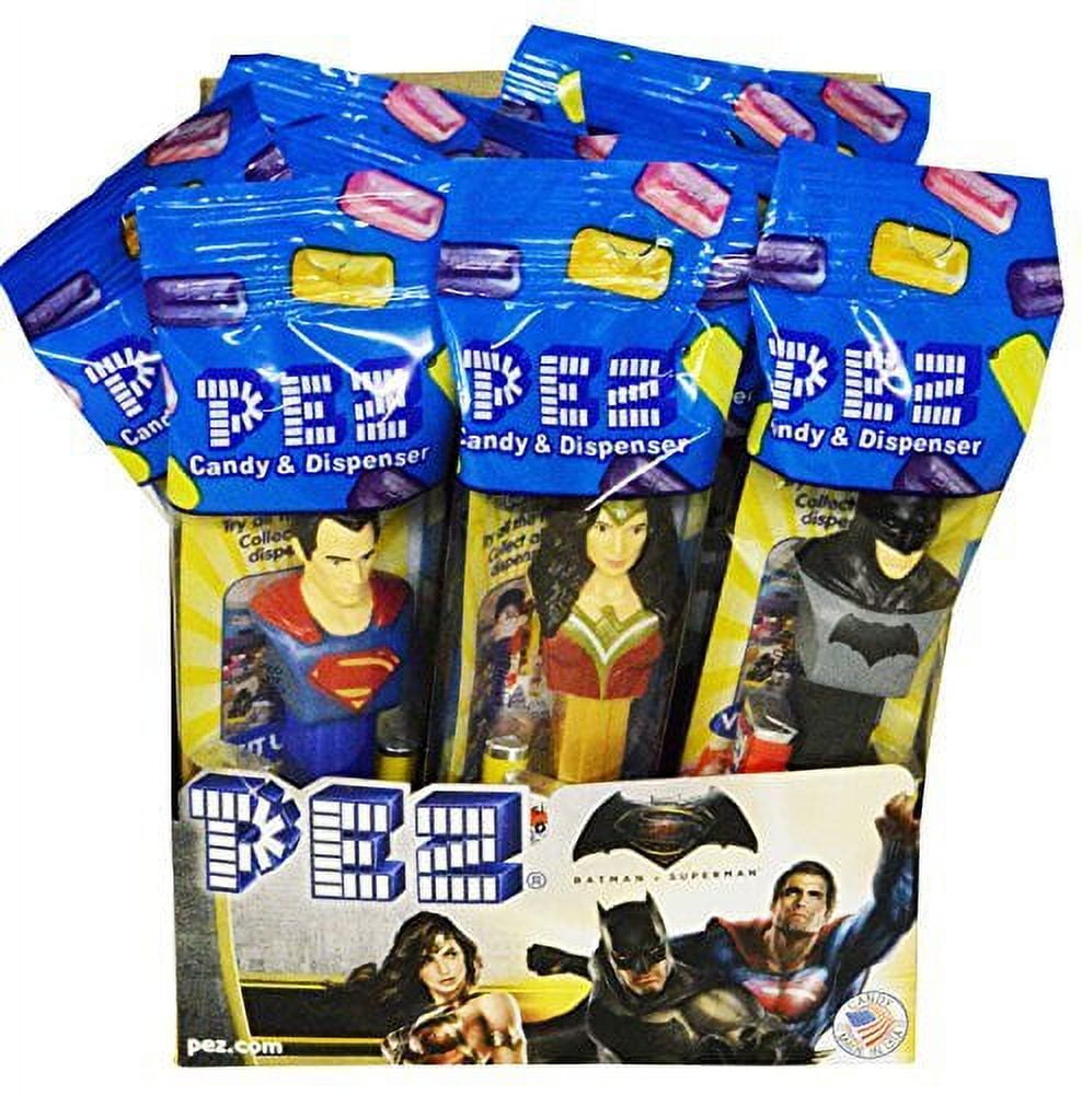 DC Comics PEZ Candy Dispensers: Pack of 12 - Walmart.com