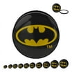 Comics PSBTMN-4PR Screw Fit Stainless Steel Plugs with Batman Logo, 4g ...