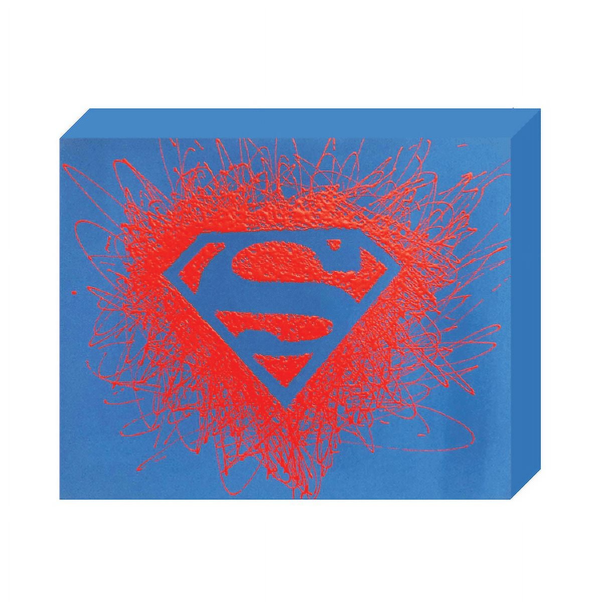 Superman Splatter Art
