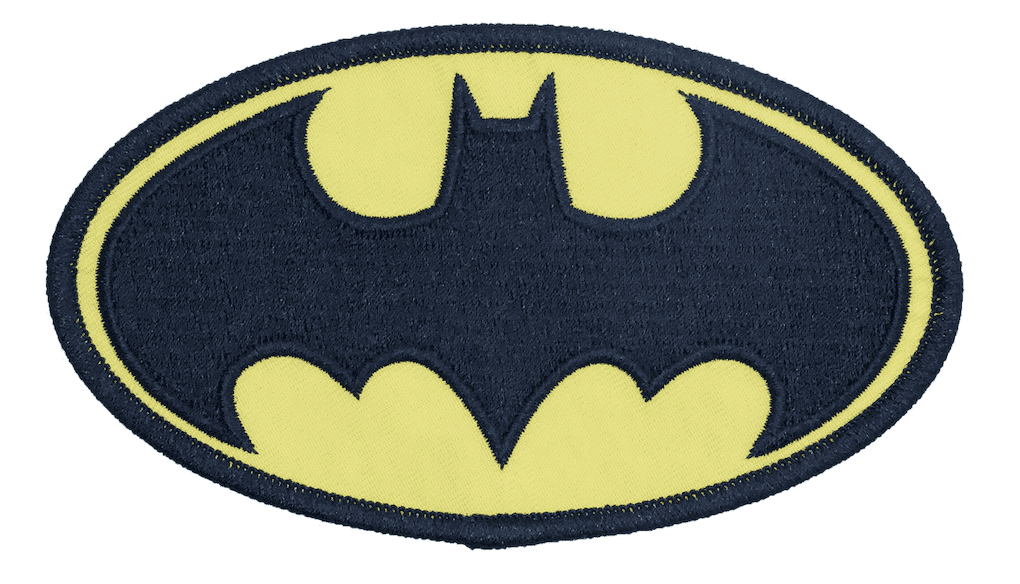 DC Comics Patch Batman Logo Embroidered (Not an Iron-on Patch ...