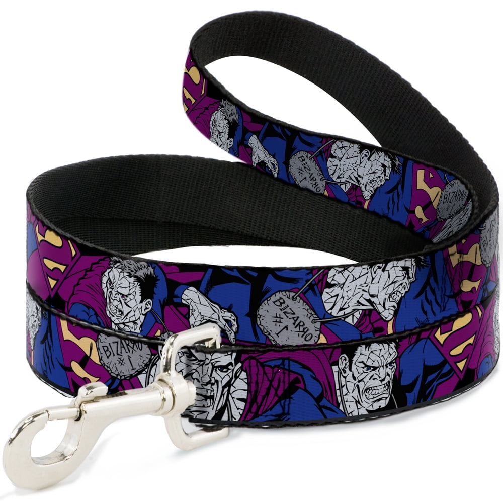 DC Comics Pet Leash, Dog Leash, Bizarro Action, 4 Feet Long 1.0 Inch ...