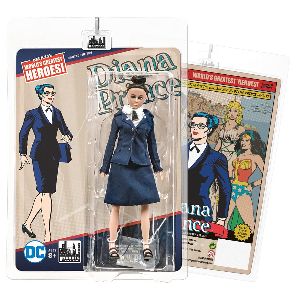 DC Comics Retro 8 Inch Action Figure Series: Diana Prince - Walmart.com