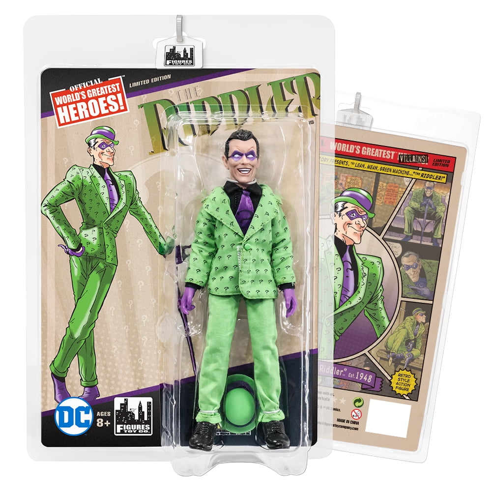 DC Comics Retro 8 Inch Action Figure Series: The Riddler [Suit ...