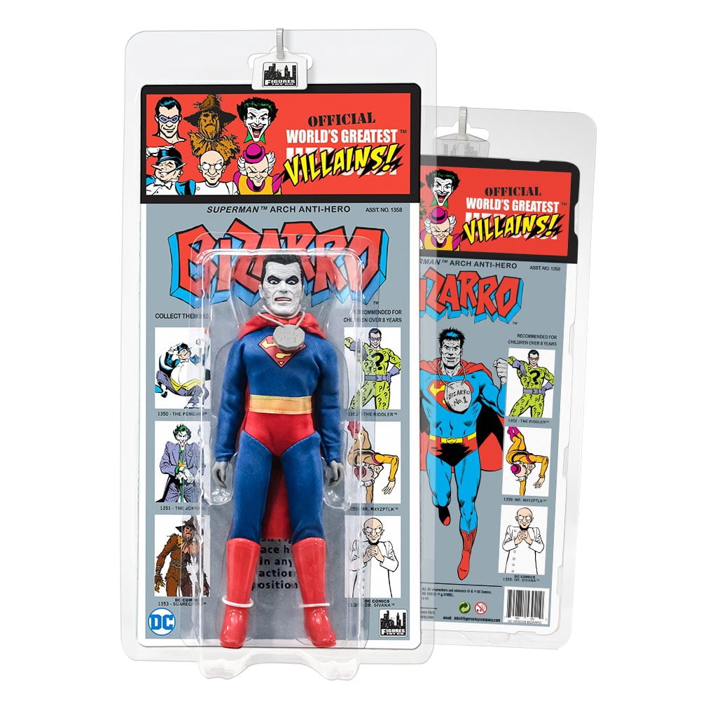 DC Comics Retro Kresge Style Action Figures Series 4: Bizarro - Walmart.com