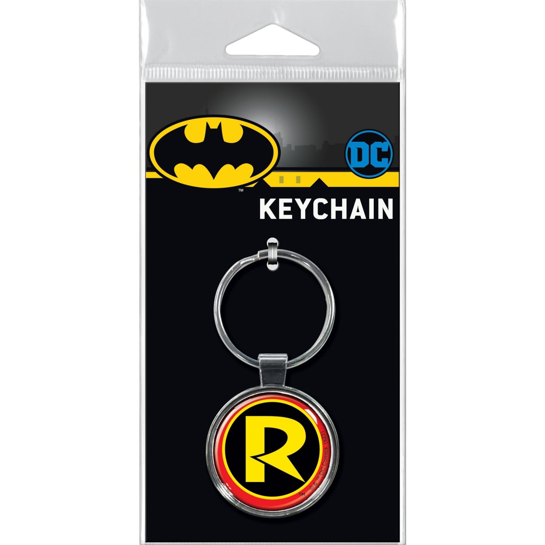 DC Comics Robin Logo Keychain - Walmart.com